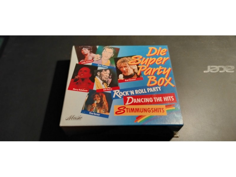 Die Super Party Box 3xCD