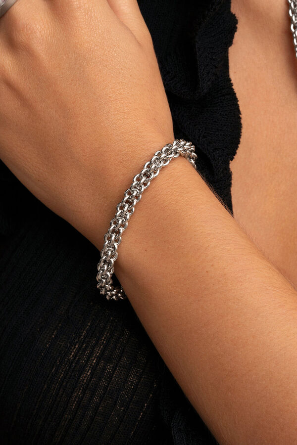 Big Rope Steel Bracelet