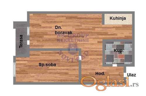 Izgradnja sa rokom Septembar 2026-e 45m2