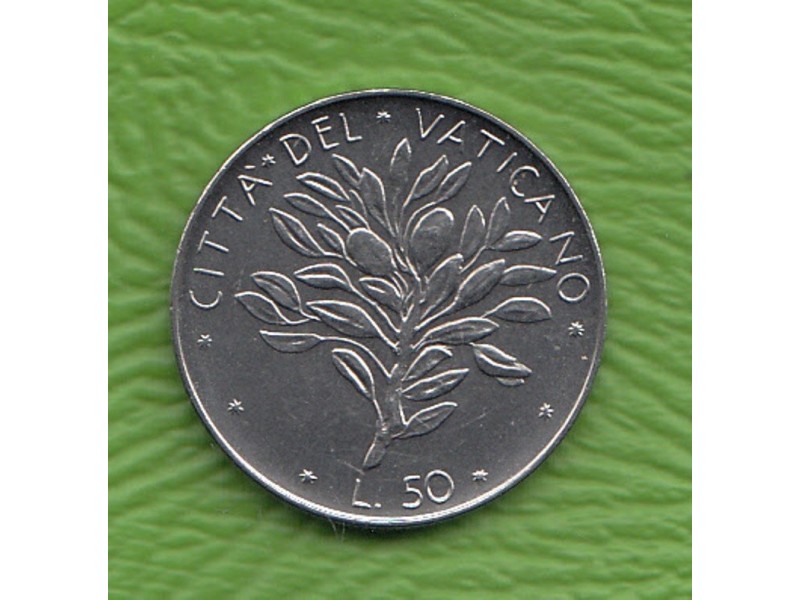 VATIKAN.50.LIRA.1974.