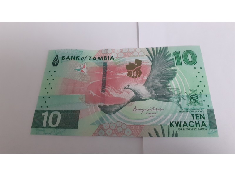 ZAMBIA - 10 KWACHA - 2024