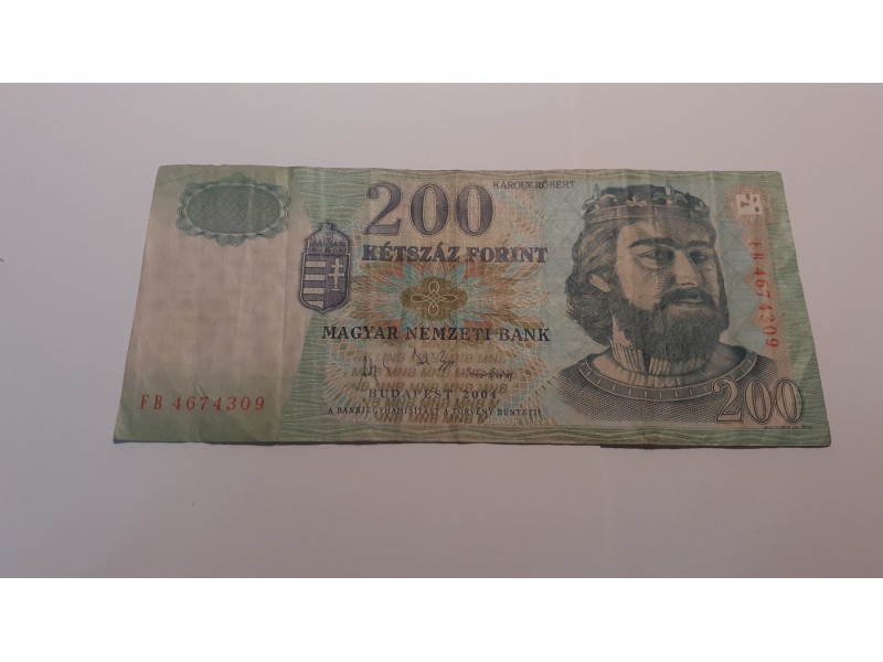 MAĐARSKA - 200 FORINTI - 2004