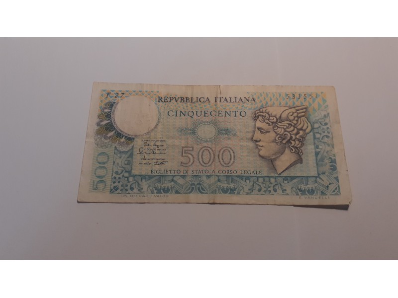 ITALIJA - 500 LIRA - 1979