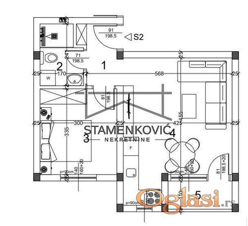Prodaje se jednoiposoban stan u izgradnji - Veternička rampa -Povrat PDV-a ID#7025