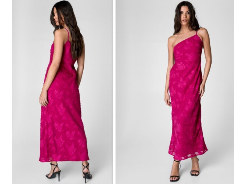Nasty Gal burnout floral maxi haljina 36 NOVO
