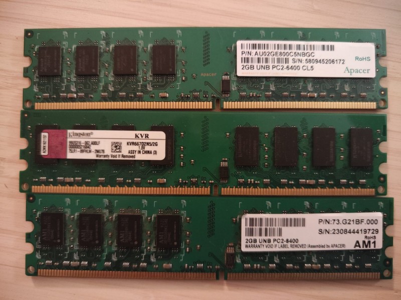 Ram memorije 2GB