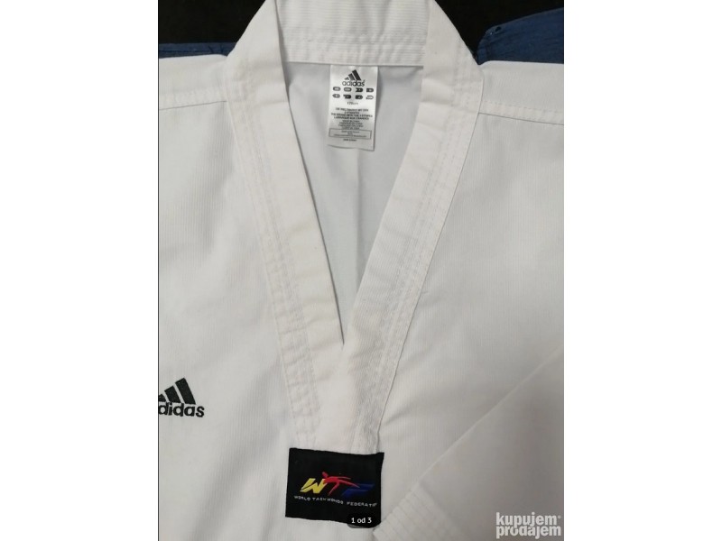 Gornji deo Taekwondo Adidas 170 cm