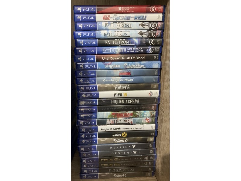 Original PS4 Igrice LOT
