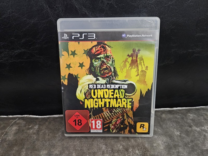 Red Dead Undead Nightmare + poster Sony PS3