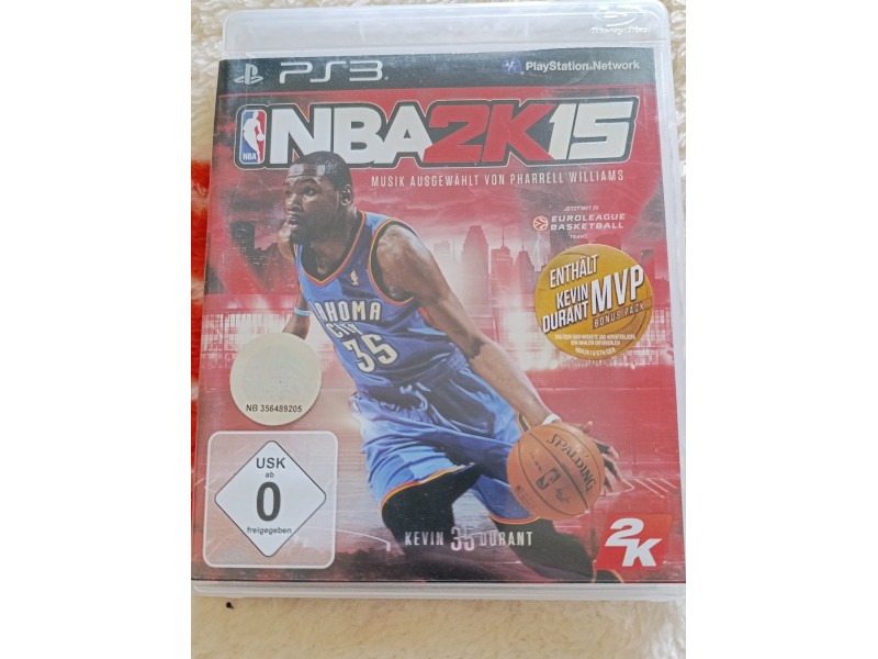 NBA2K15 PS3 Play station 3