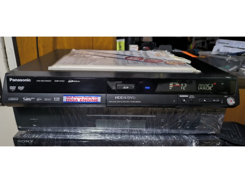 Panasonic DMR-EH52 DVD Recorder HDD