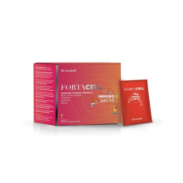 FORTACELL JUNIOR IMMUNO, 15 KESICA
