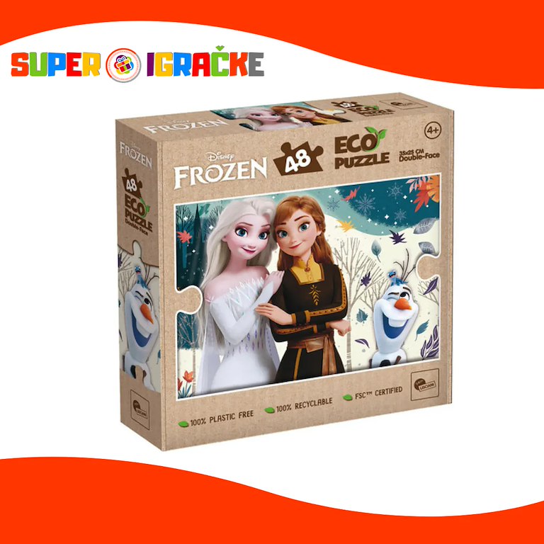 FROZEN ECO MINI PUZZLE 48KOM