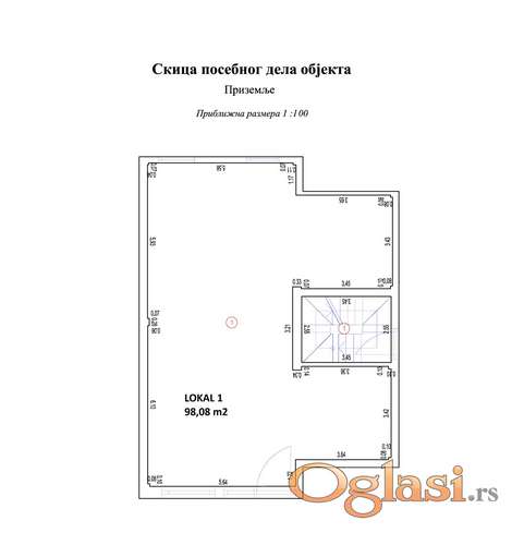 Lokal 98m2 _ ul. Dragoslava Srejovića 58, VETERNIK