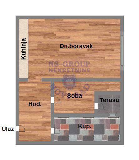 Dvosoban stan na prodaju, 39m2, 126.950€