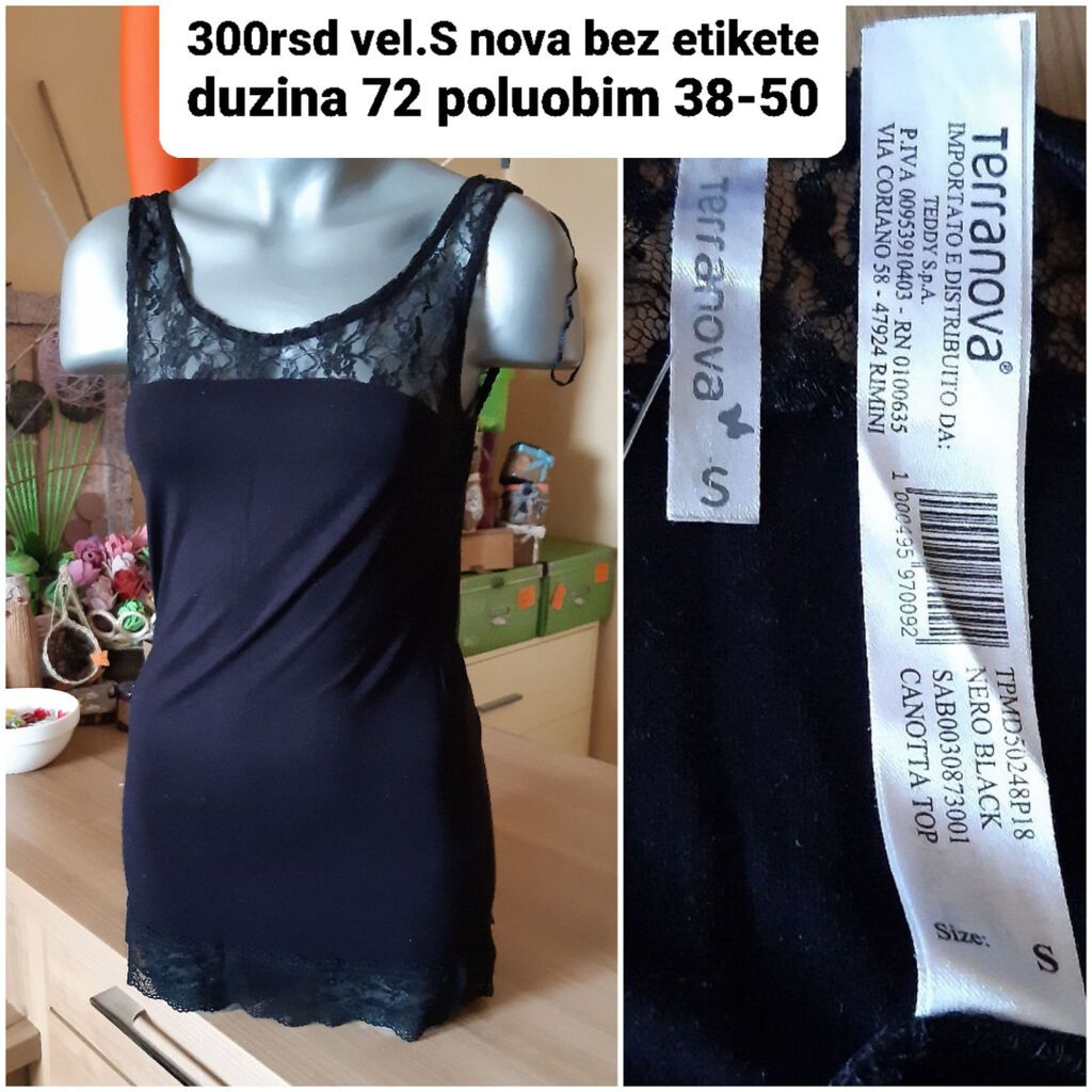 Terranova ženska majica/top bez rukava, model “Canotta Top”. - Boja