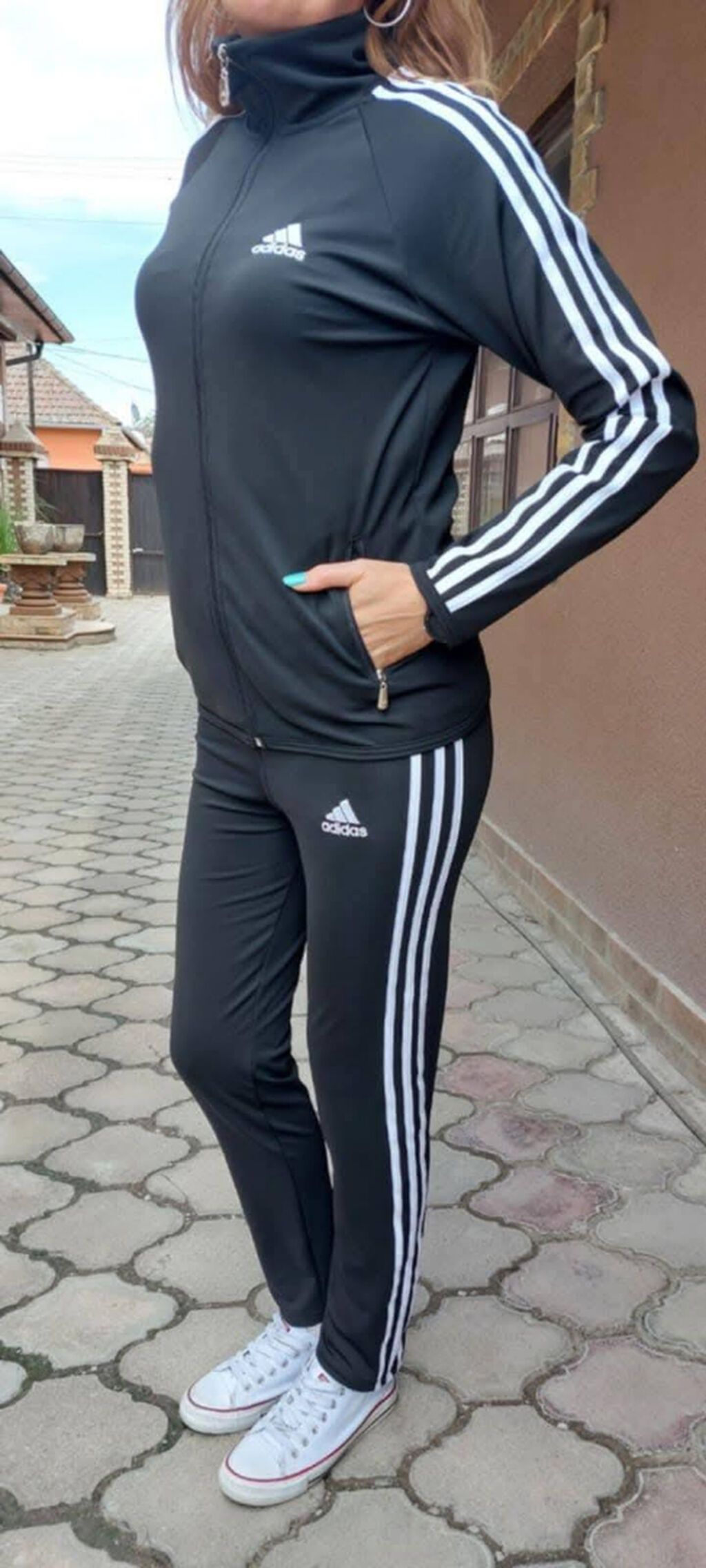 Adidas ženska trenerka NOVO Novo Veličine m l xl 2xl 3xl fb Moja