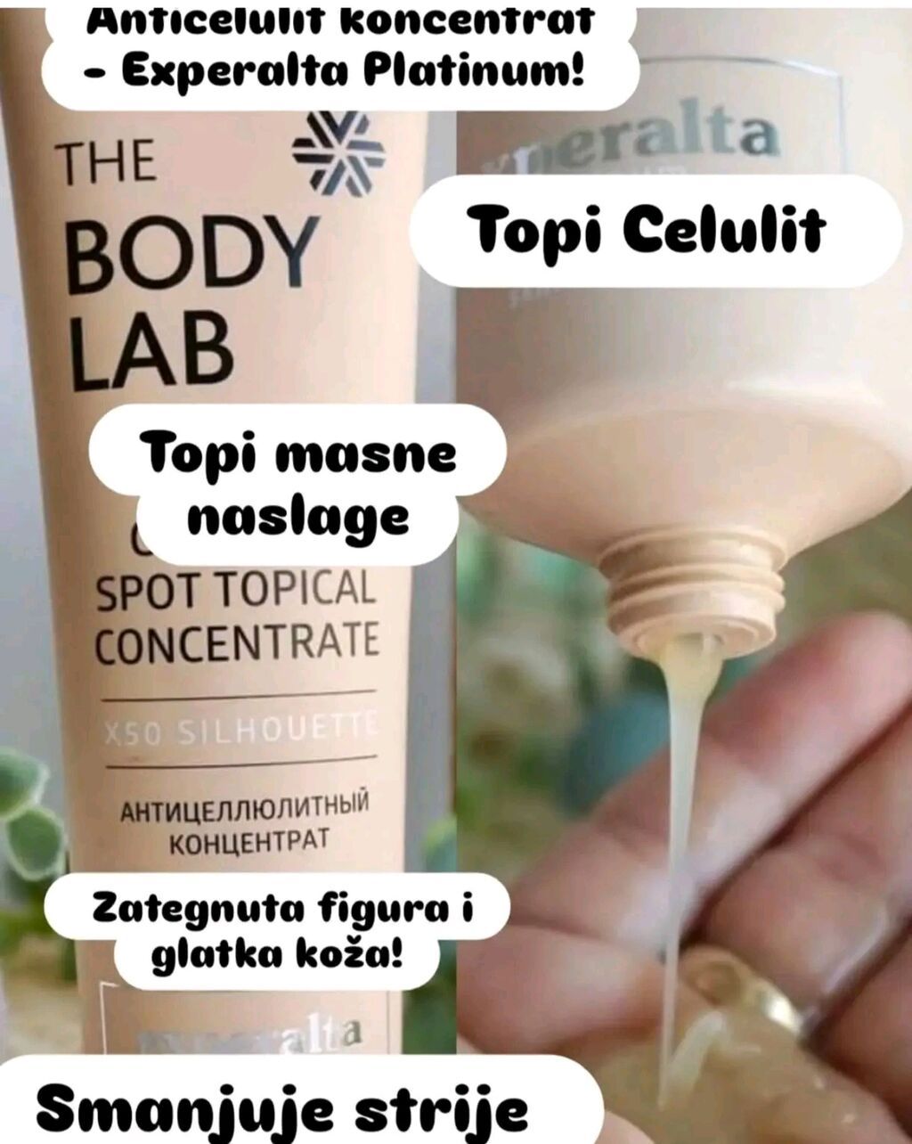 Anticelulit koncentrat – The Body Lab (Experalta Platinum) – Cellulite