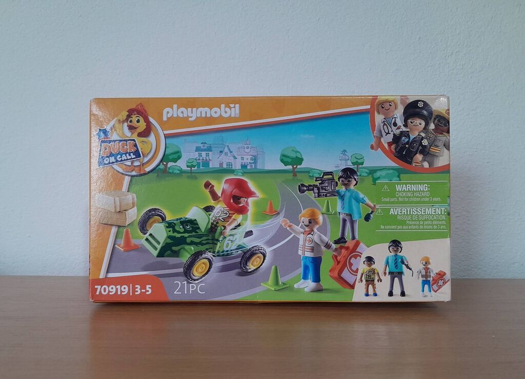 Nova igračka Playmobil Duck on Call Pomoć trkaču Pertini Nova