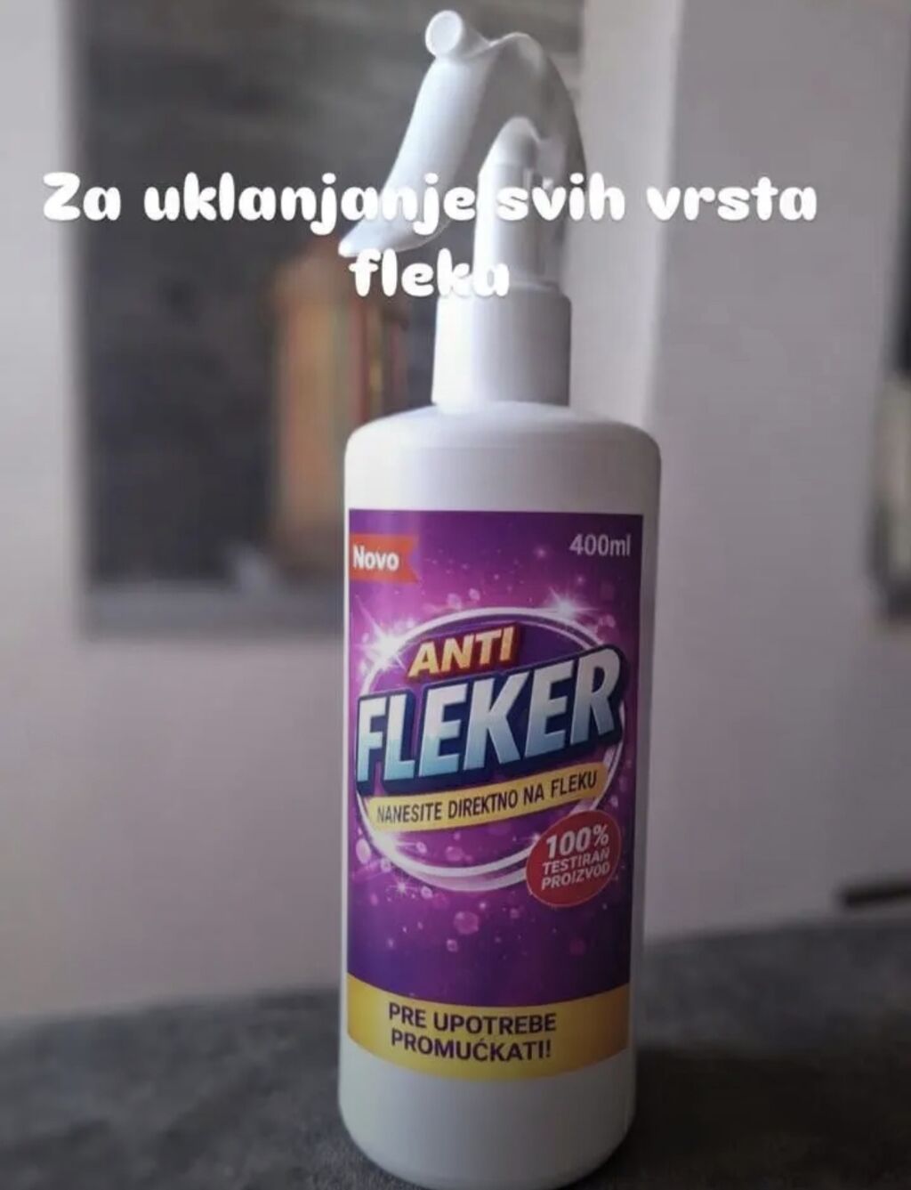 Anti Fleker – tečni odstranjivač fleka, 400 ml - Sredstvo za