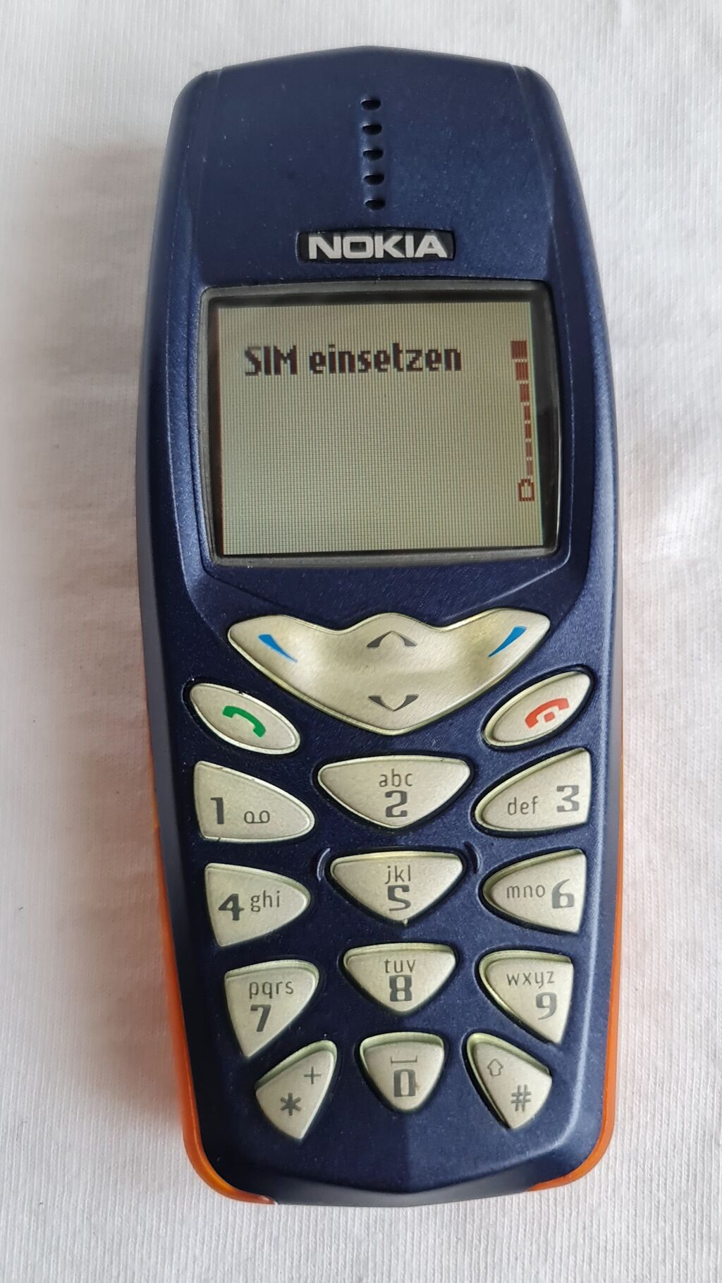 Nokia 3510 (plavo-kućište sa narandžastim bočnim detaljima) -
