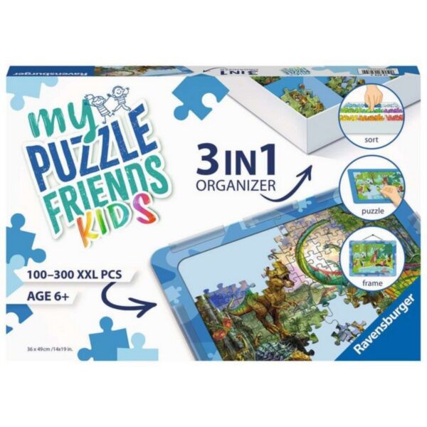 RAVENSBURGER 3U1 ORGANIZATOR ZA DEČIJE SLAGALICE - PLAVI RA13274