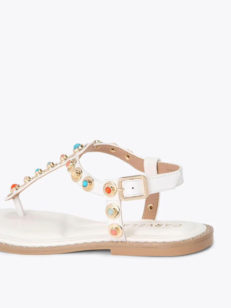 Belo - Ravne sandale Carvela Amalfi T-Bar