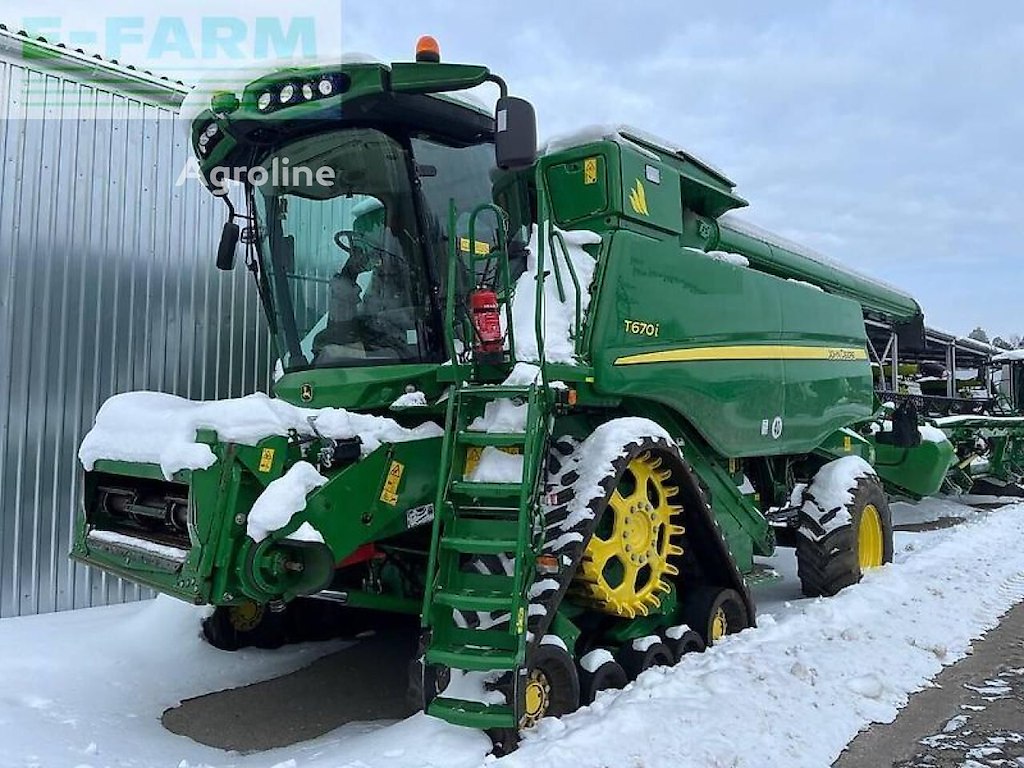 John Deere t 670 i kombajn za žito