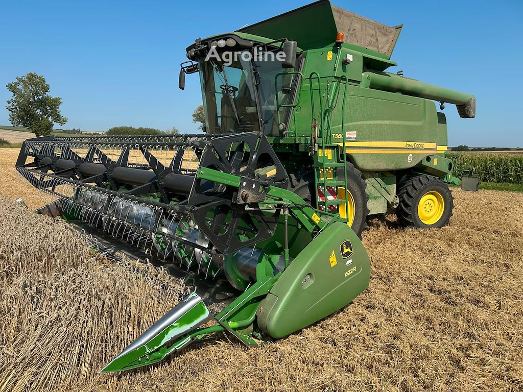 John Deere T560 + 622R mit Rapsprofi kombajn za žito