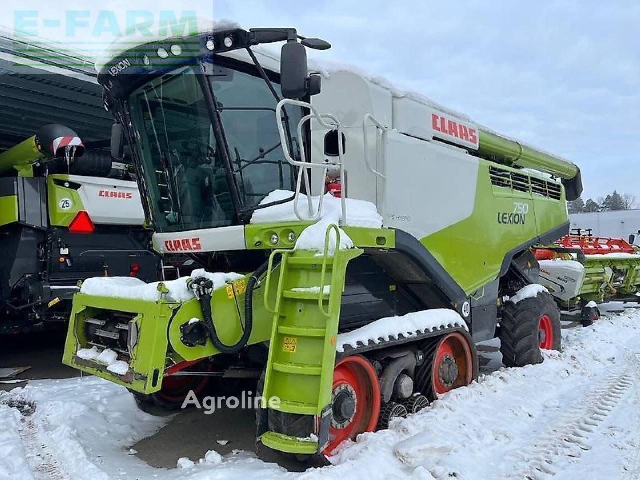 Claas lexion 750 tt kombajn za žito