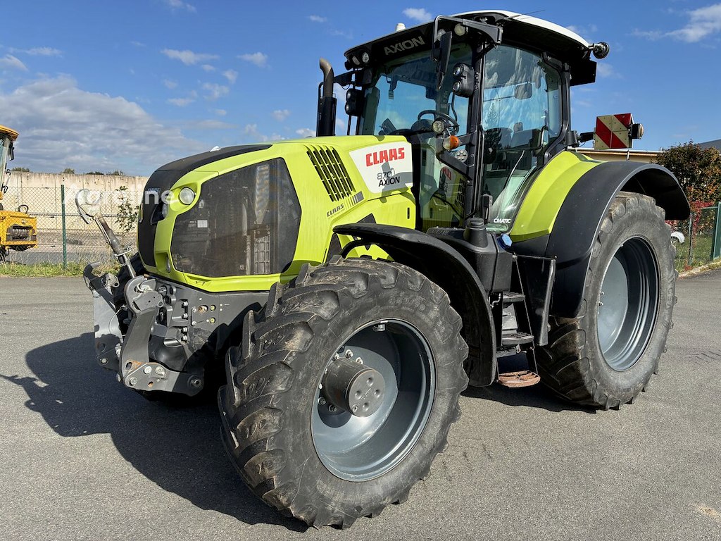 Claas Axion 870 traktor točkaš