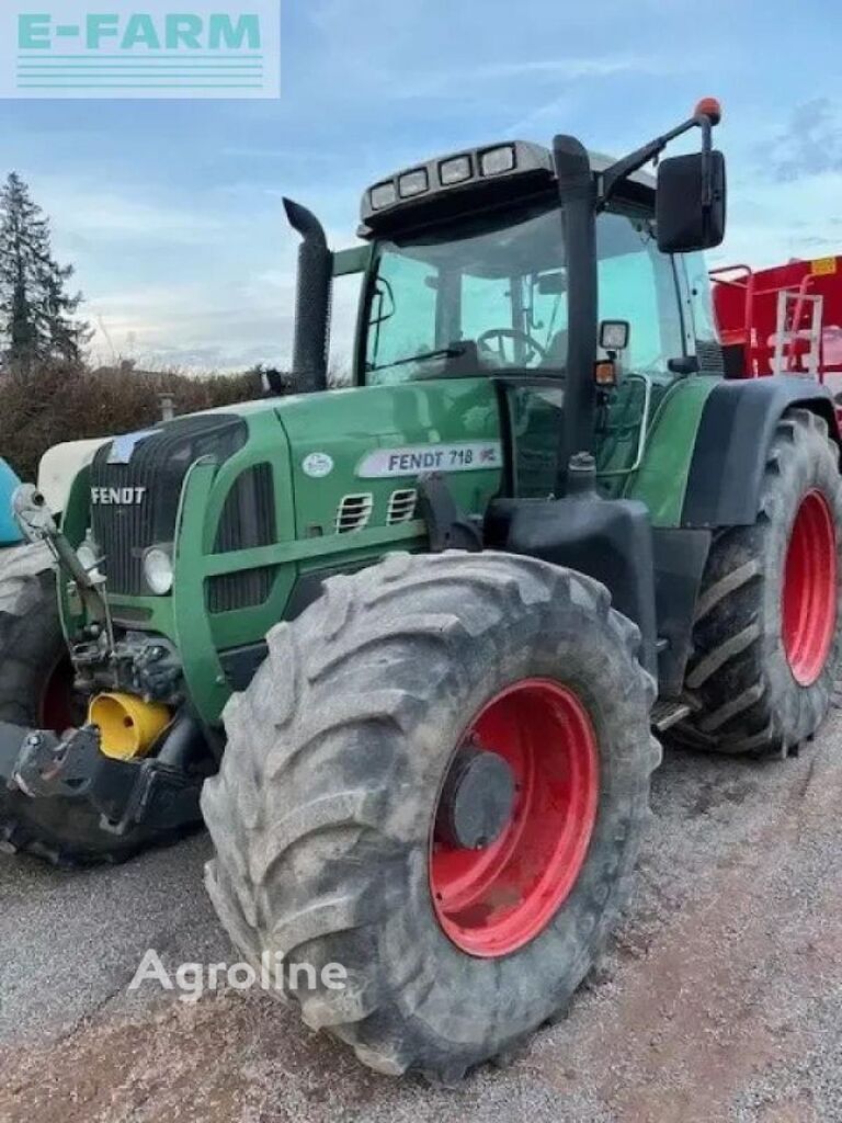 Fendt 718 vario com3 traktor točkaš