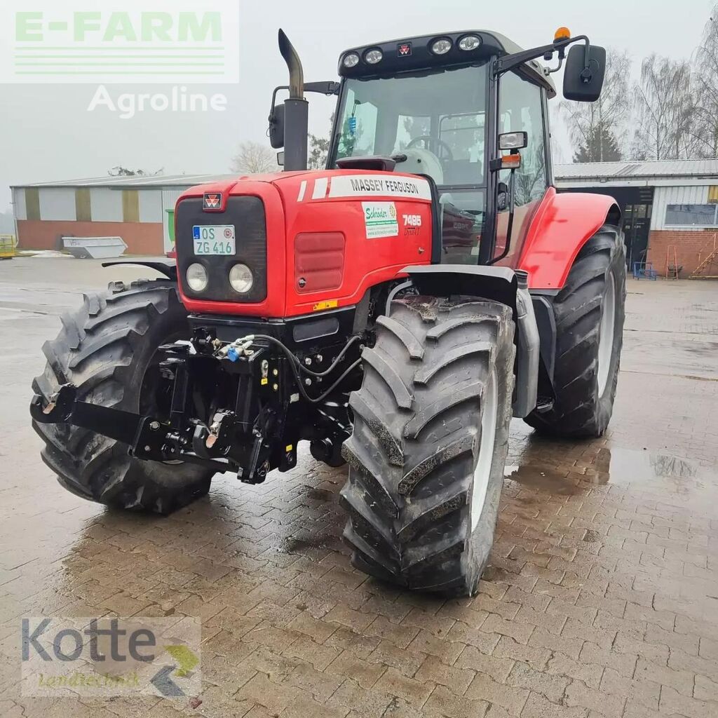 Massey Ferguson 7495 dyna vt traktor točkaš