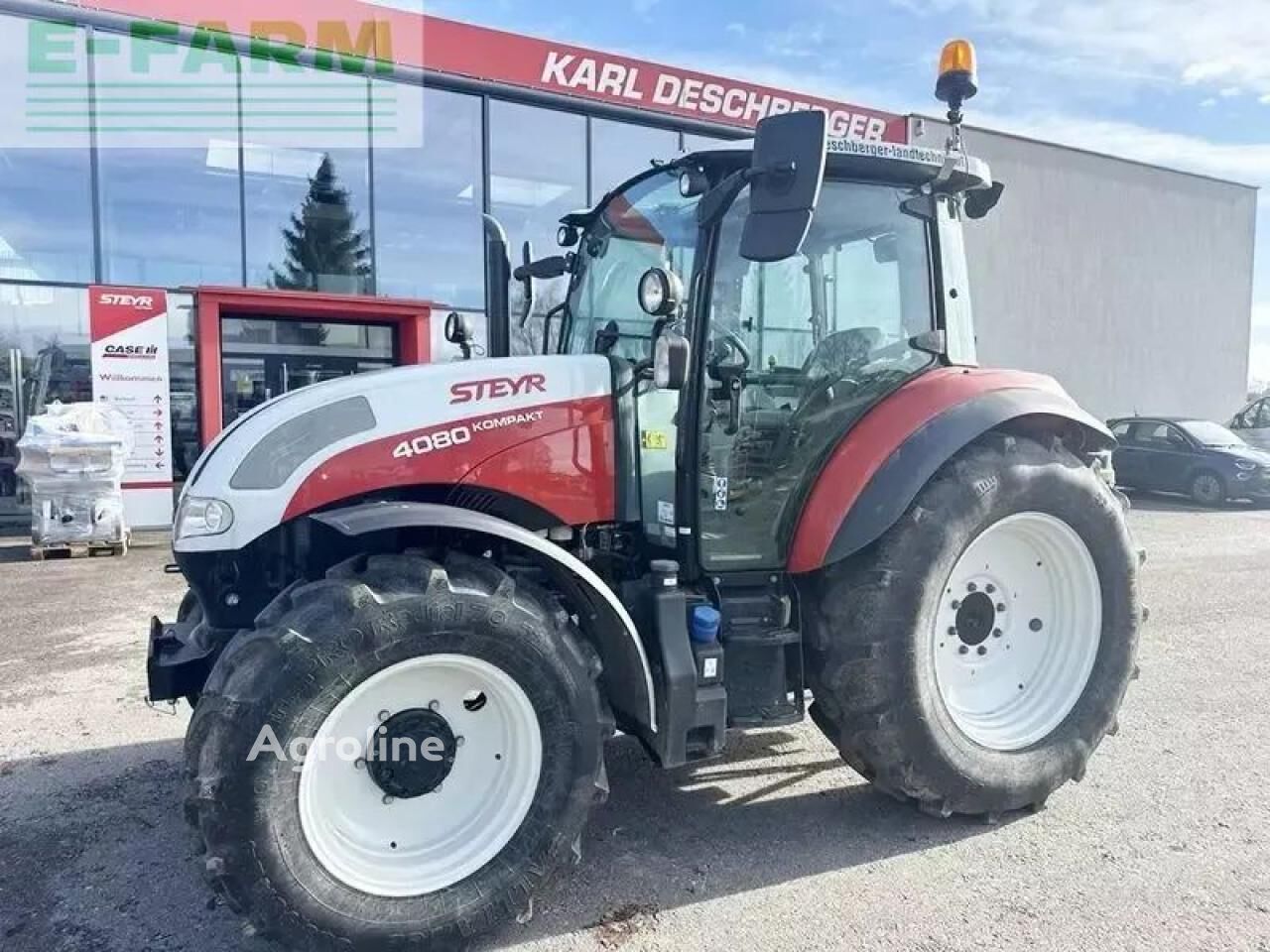 Steyr 4080 kompakt (stage v) traktor točkaš