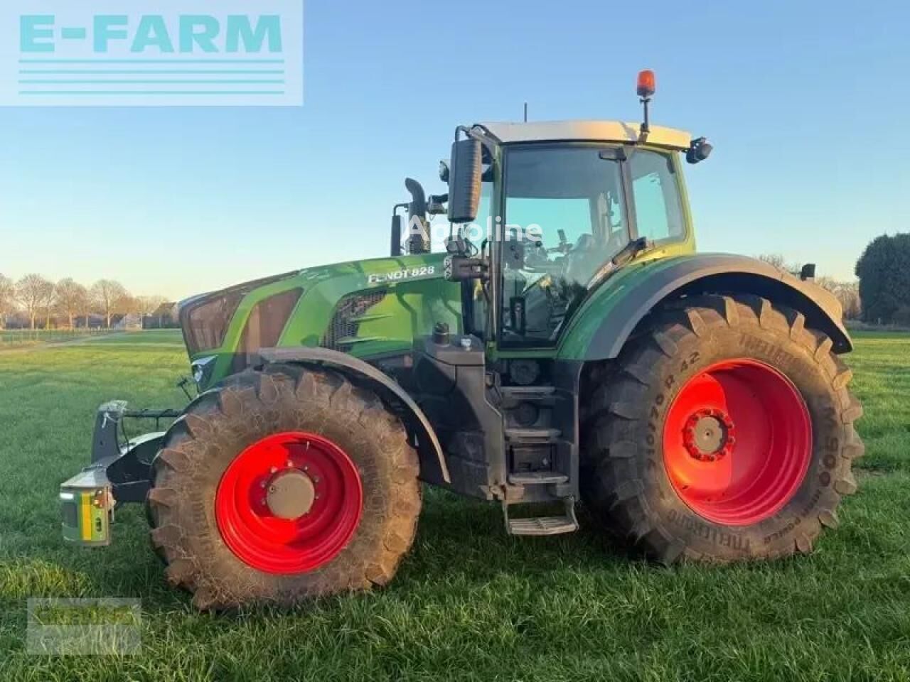 Fendt 828 profi plus traktor točkaš