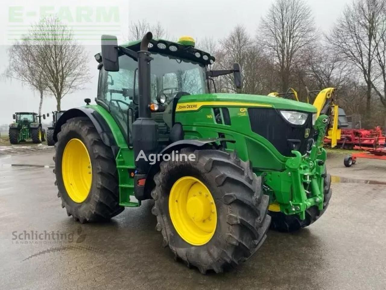 John Deere 6145 r traktor točkaš
