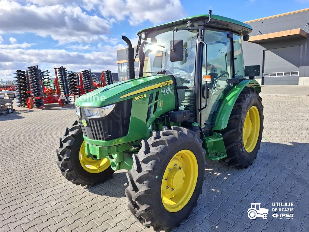 John Deere 5075E traktor točkaš