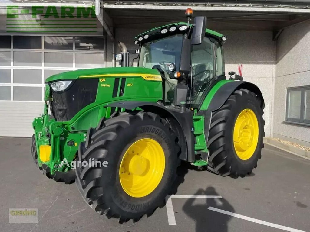 John Deere 6r250 *garantieverlängerung* traktor točkaš