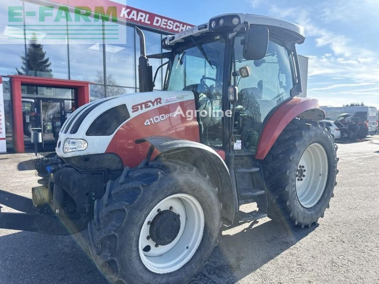 Steyr profi 4100 komfort traktor točkaš