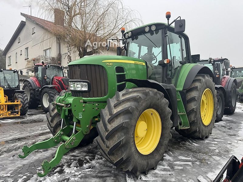John Deere 7530 PREMIUM AutoQuad (PowrQuad) - Pneumatyka/AirBrakes traktor točkaš