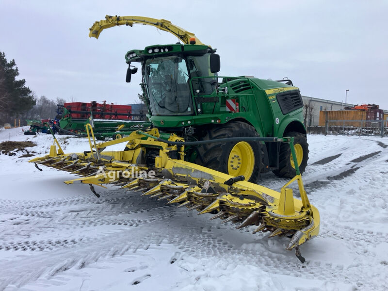 John Deere 9800i mit Kemper 390plus/ 639 Pickup/ NIR Sensor krmni kombajn