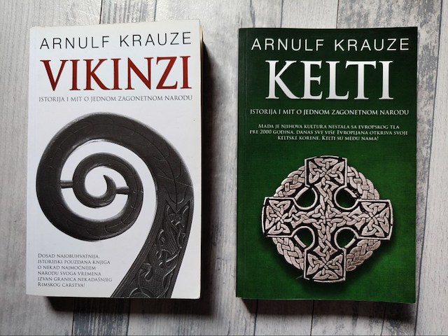 ARNULF KRAUZE Kelti i Vikinzi komplet