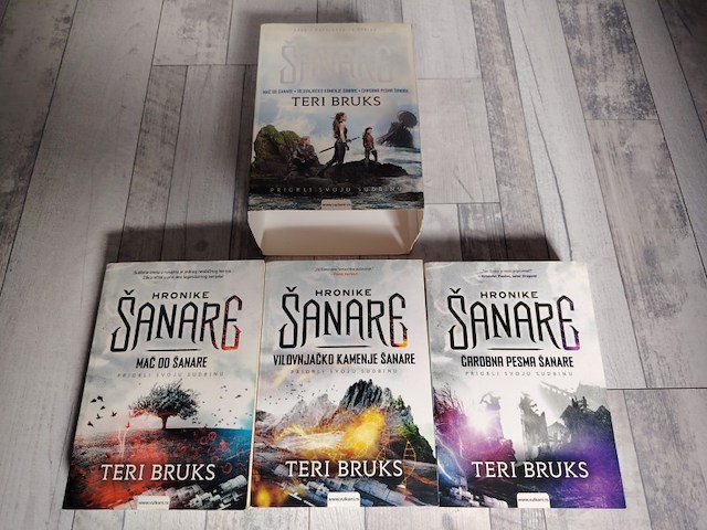 TERI BRUKS Hronike Sanare 1-3 komplet