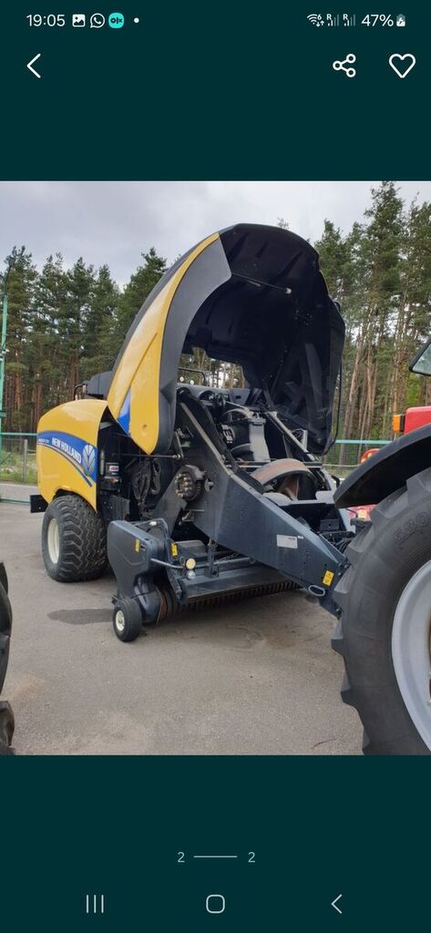 New Holland BB1290 balirka za četvrtaste bale