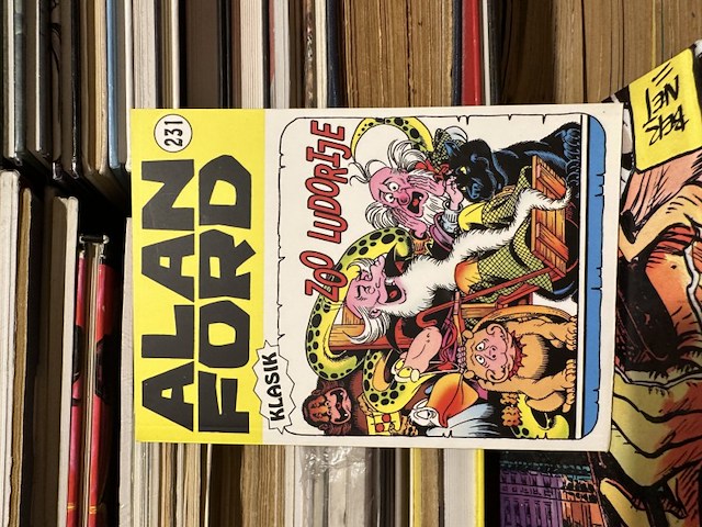 alan ford 231 - Zoo ludorije