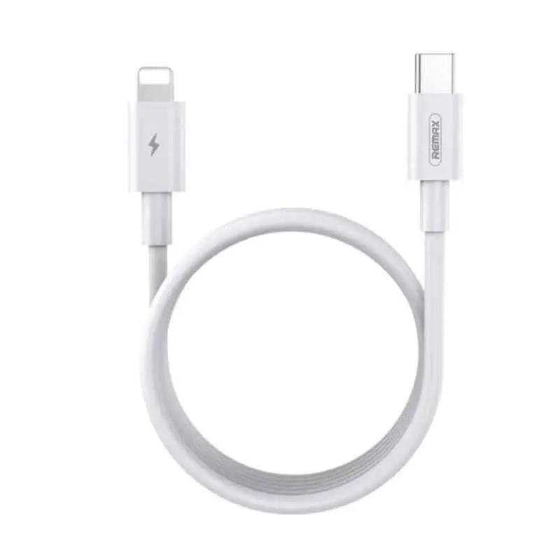 Data kabl REMAX RC-183i PD 30W Type C na iPhone lightning 2m beli