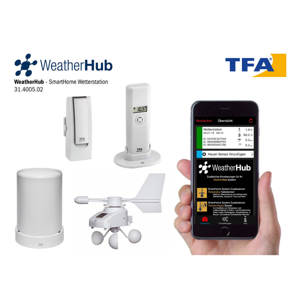 Meteorološka stanica 314005 Weather Hub SET - 3