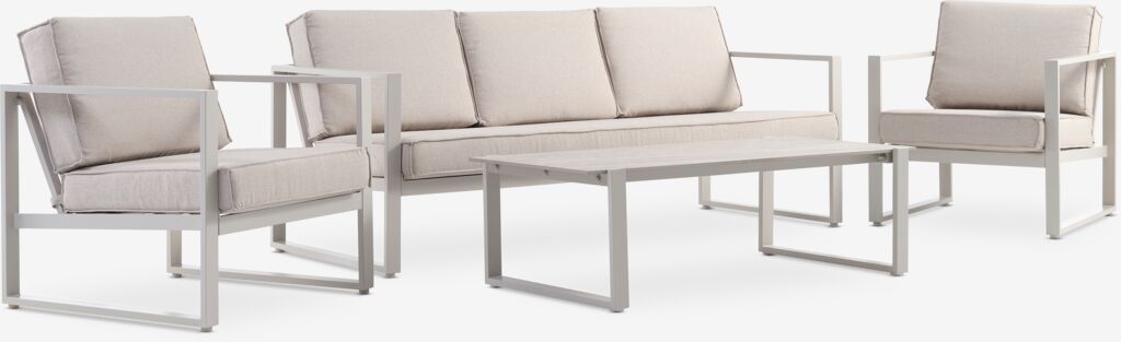 Lounge set VONGE 5pers. Beige