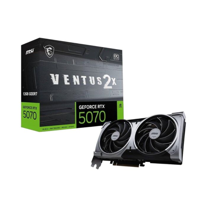Grafička kartica MSI GeForce RTX 5070 12GB GDDR7 192bit Ventus 2X