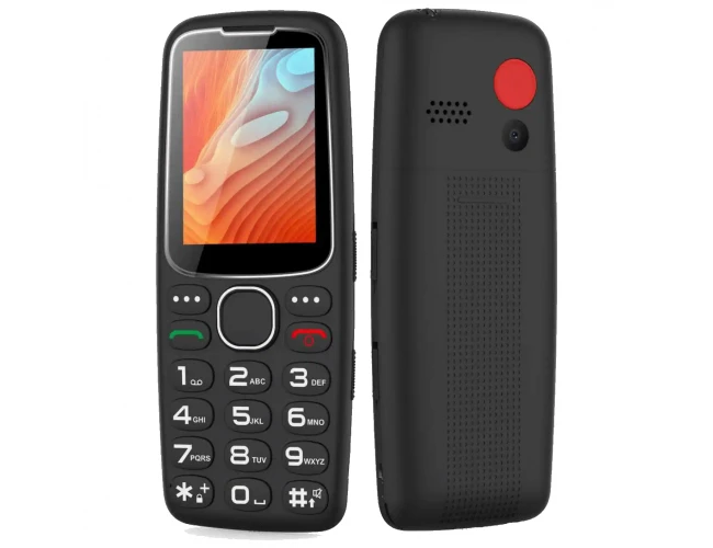 MeanIt Senior 10 plus mobilni telefon - crni